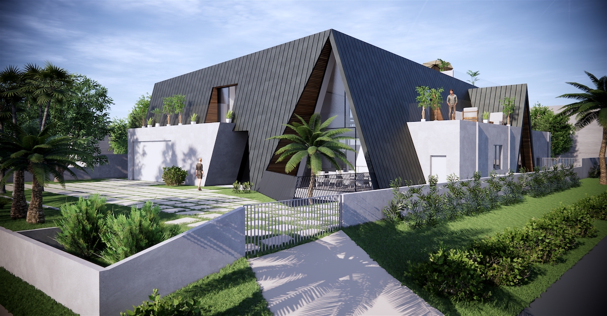 A-Frame inspired modern home shines in Los Angeles | Angelbau