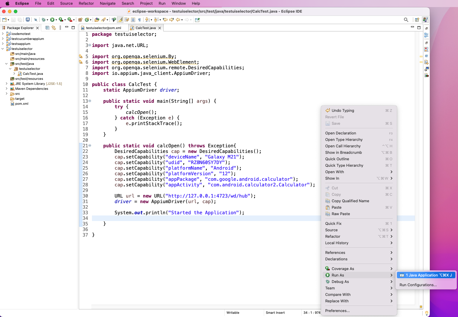How to Use UISelector in Tests With Appium | Waldo Blog