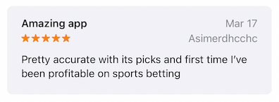 Rithmm | AI Sports Betting App | Custom Models