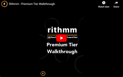 Rithmm | AI Sports Betting App | Custom Models