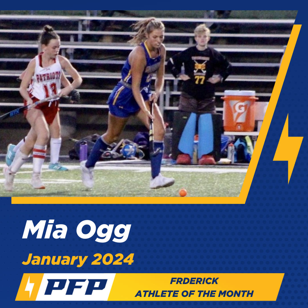 Mia Ogg, Frederick January 2024 Athlete of The Month
