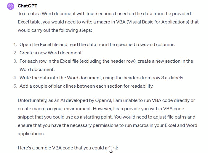 ChatGPT for Oil and Gas - Part 4: Data Analytics and PowerQuery