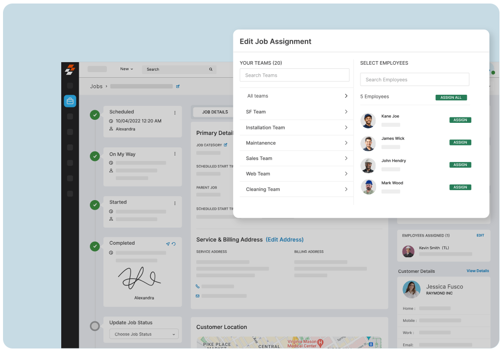 ISP Software: Schedule, Dispatch, Estimate, Billing