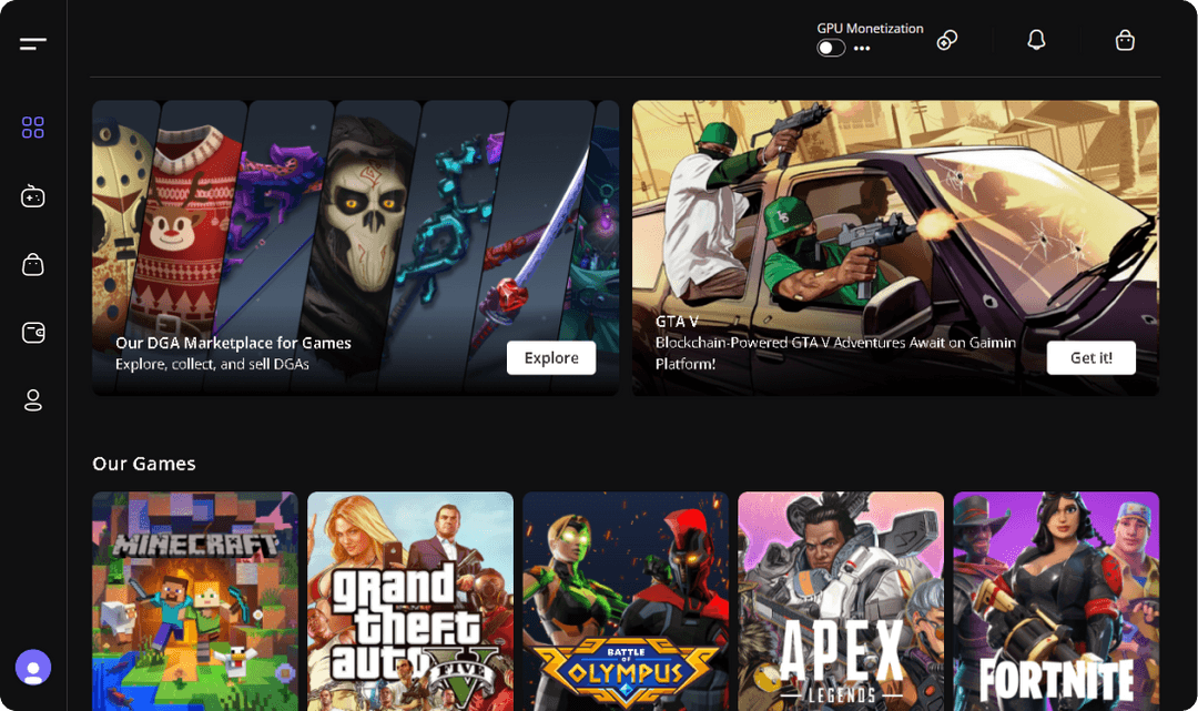 Gaimin.gg | Play games. Earn Rewards.