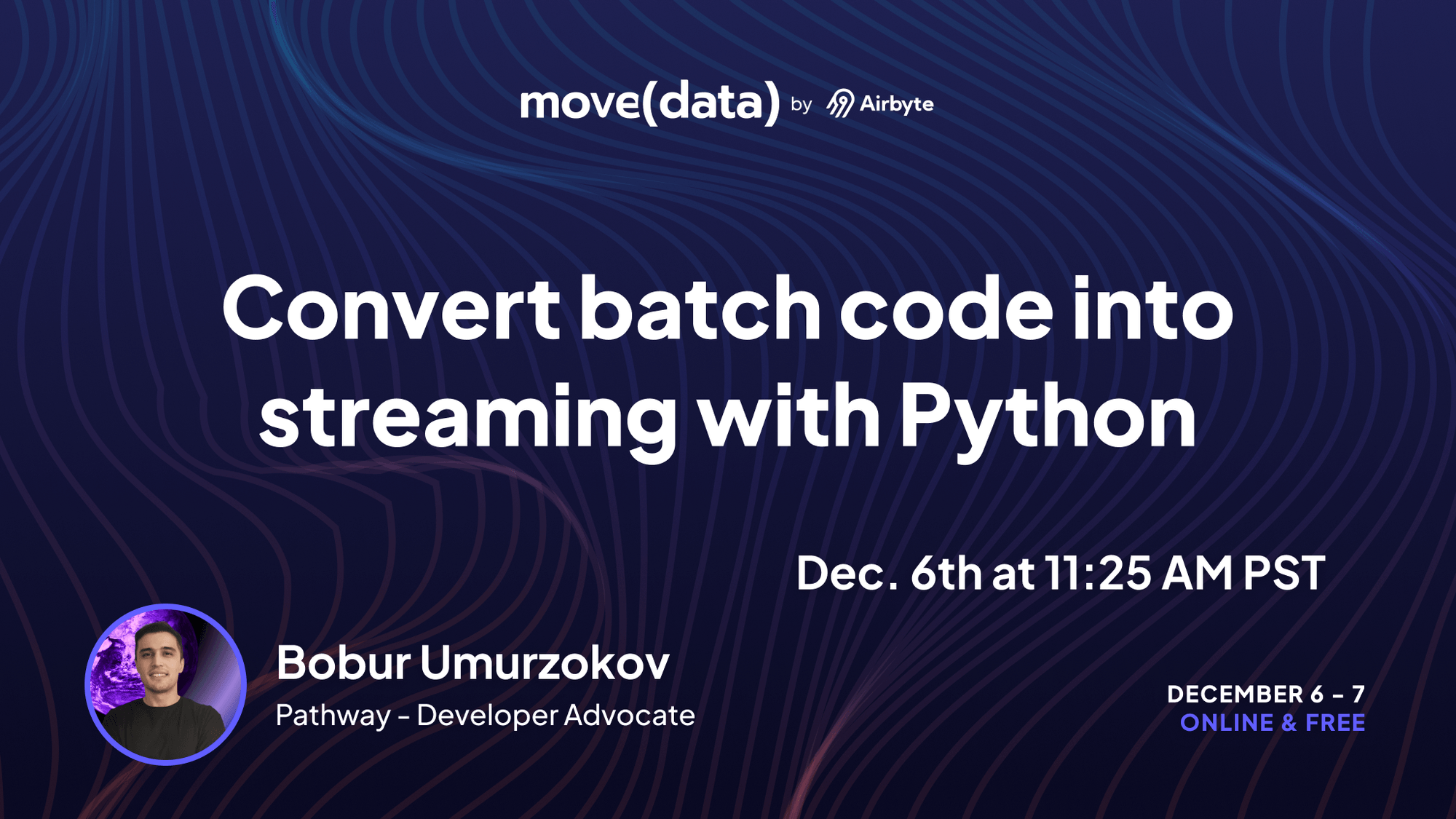 move(data) - The data engineering conference