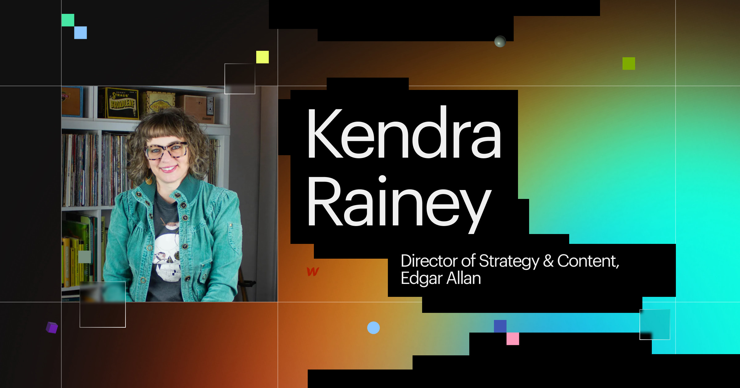 Kendra Rainey - Webflow Conf 2022 | Webflow