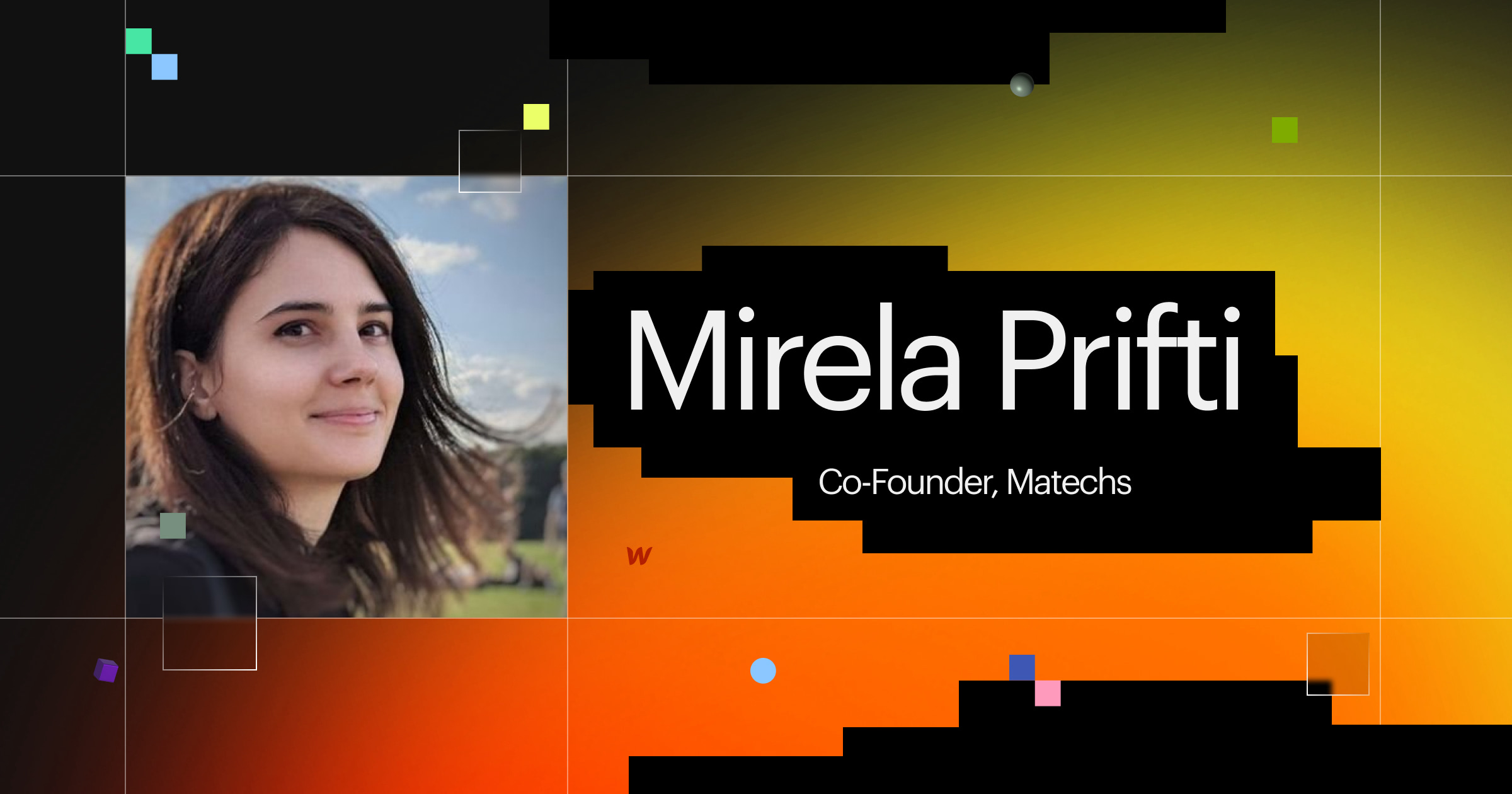 Mirela Prifti - Webflow Conf 2022 | Webflow