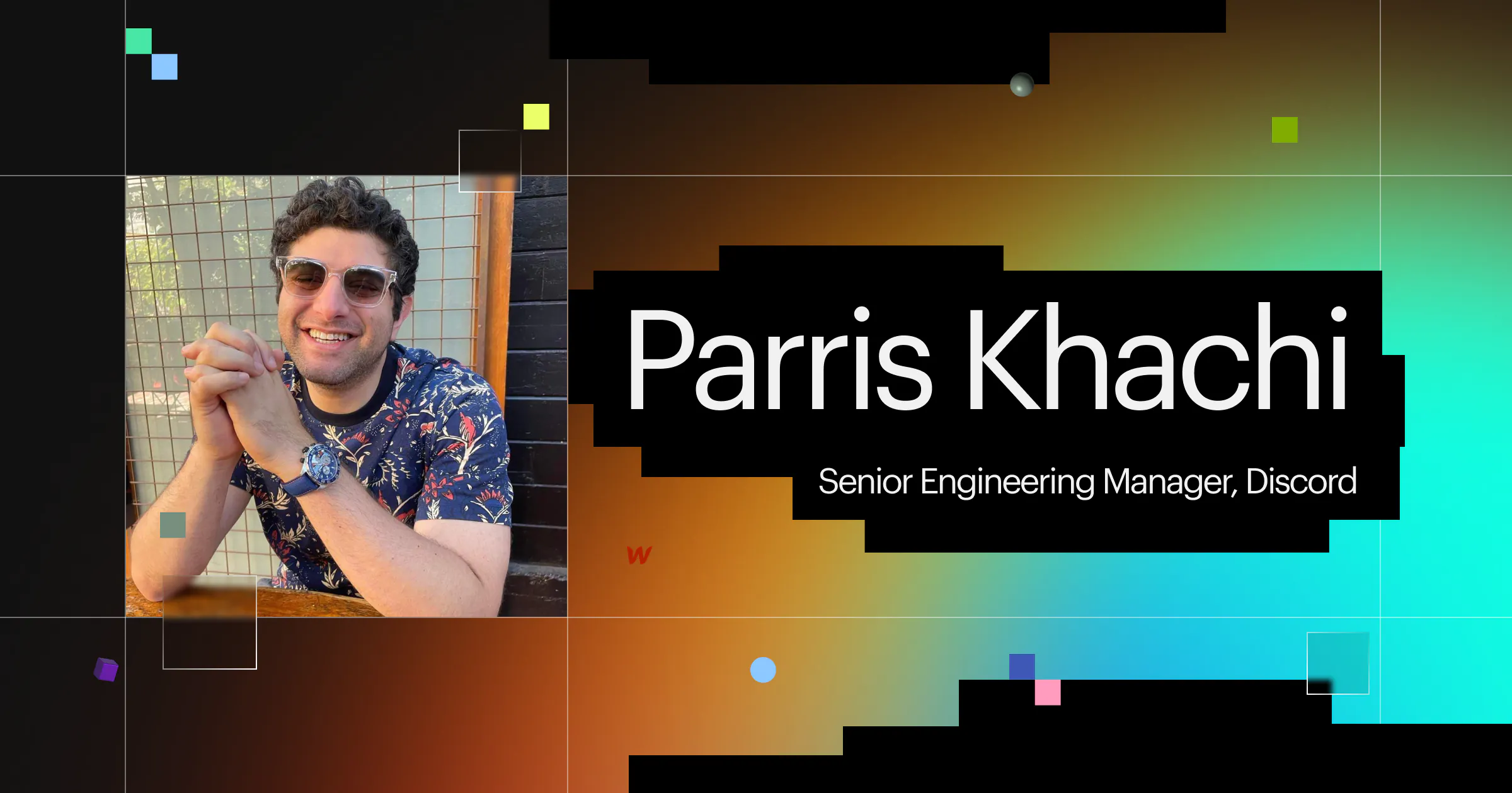 Parris Khachi - Webflow Conf 2022 | Webflow