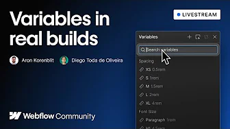 Pretty & simple: how to use Webflow variables in client builds - State of Flow