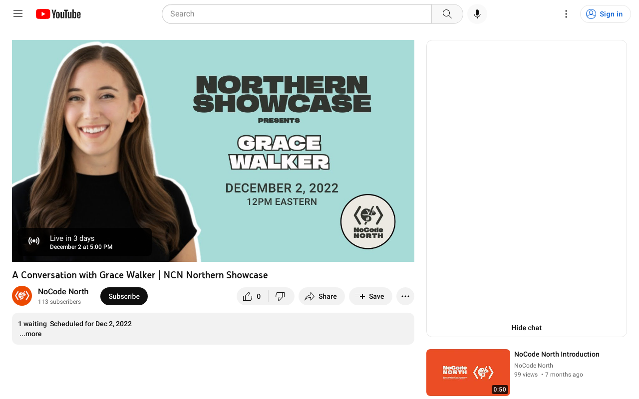 Northern Showcase with Guest Grace Walker - State of Flow