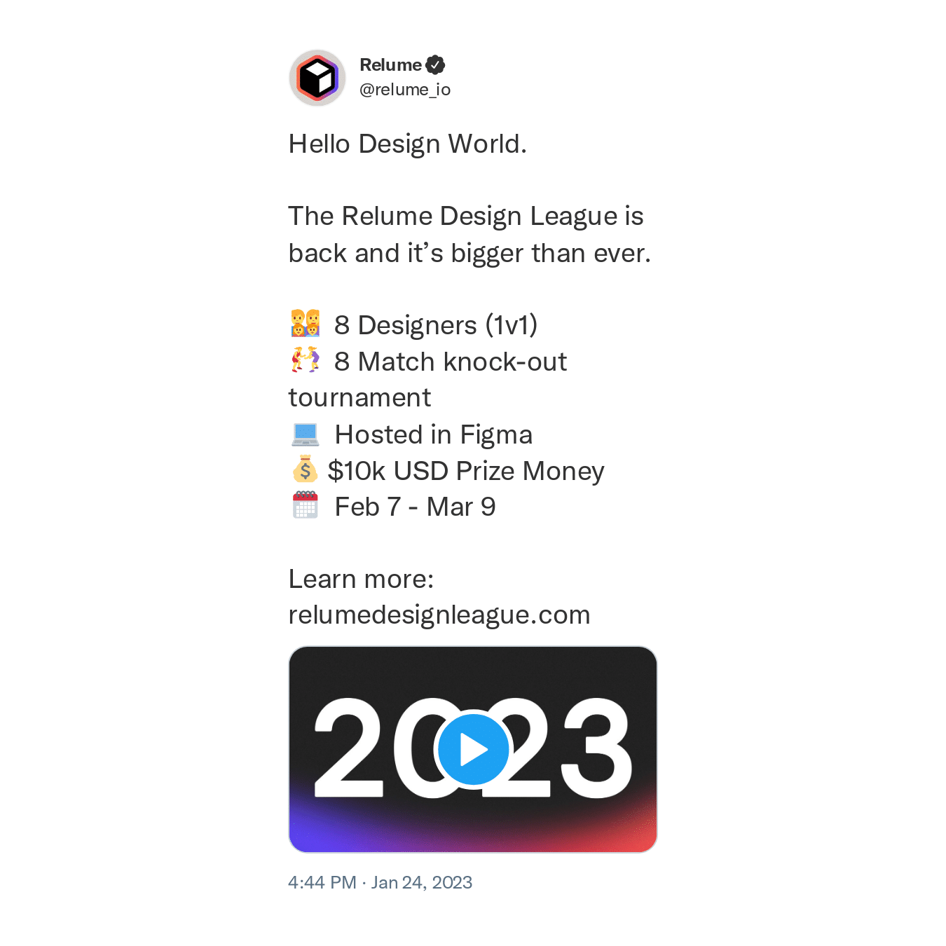 Relume Design League - State of Flow