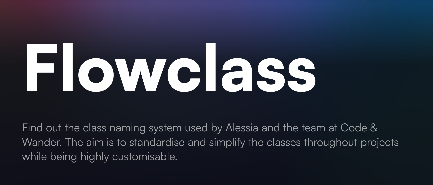 Flowclass - State of Flow