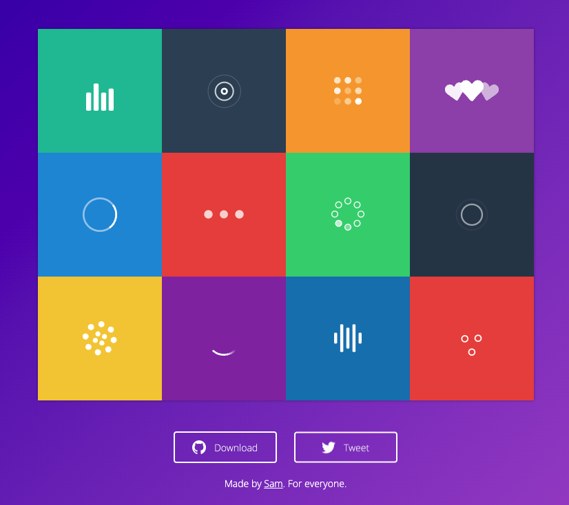 Open Source collection of SVG loader animations - State of Flow