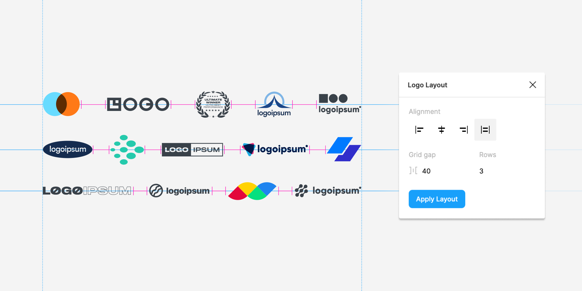 Logo Layout plugin makes it easy to optically scale and distribute ...