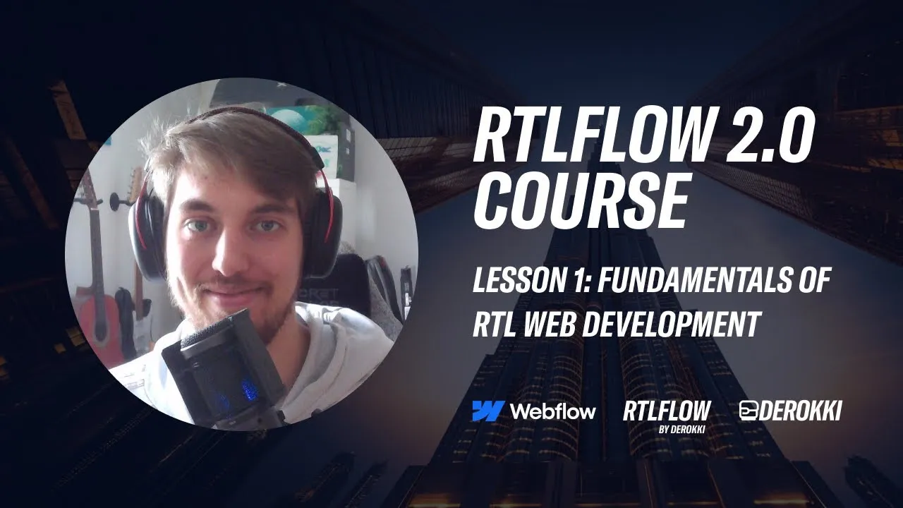 Learn the basics of RTL development in Webflow - State of Flow