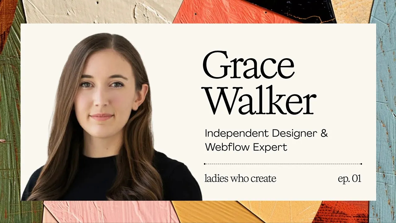 Grace Walker interviewed on the inaugural episode of 'Ladies Who Create' - State of Flow