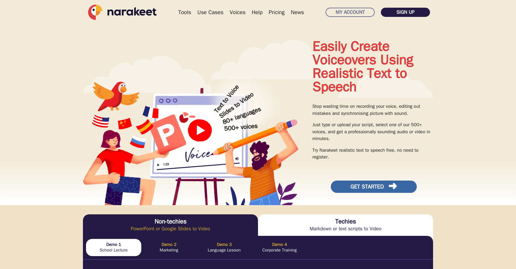 Narakeet Avis, Prix & Alternatives 2023 | Verysaas