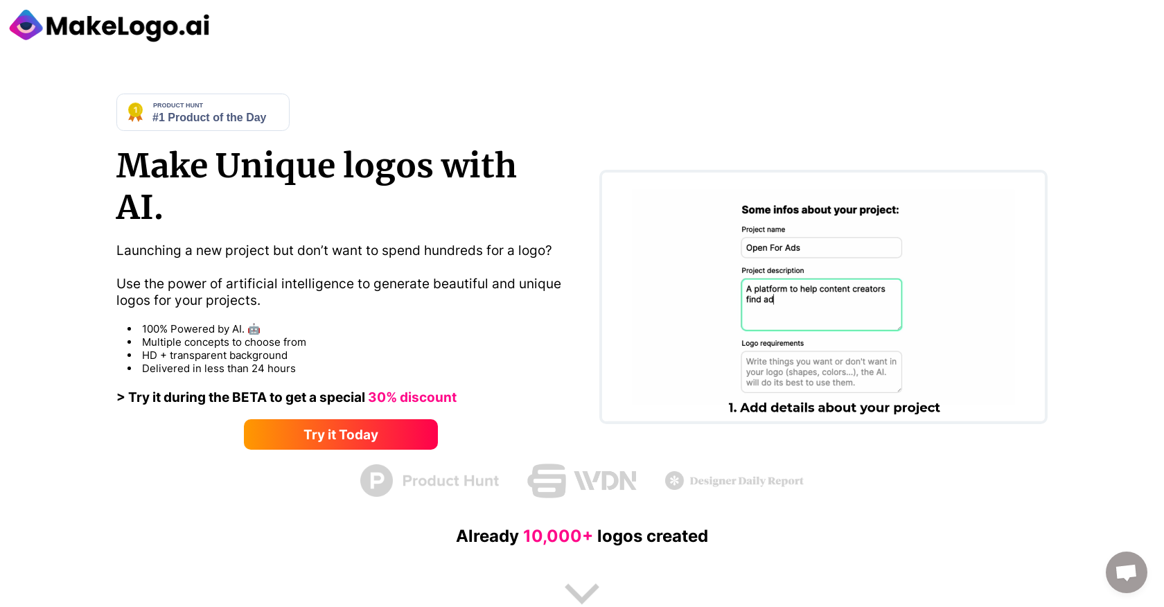 Makelogo.ai Avis, Prix & Alternatives 2023 | Verysaas