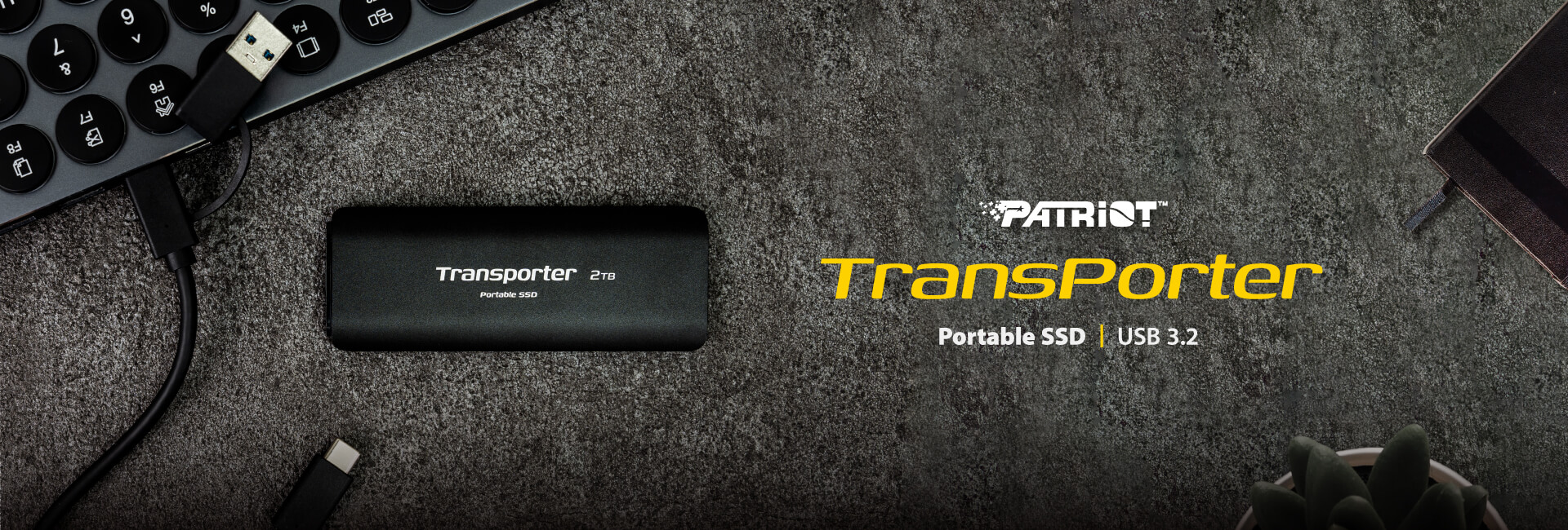 PATRIOT TRANSPORTER EXTERNAL PORTABLE SSD | Patriot Memory
