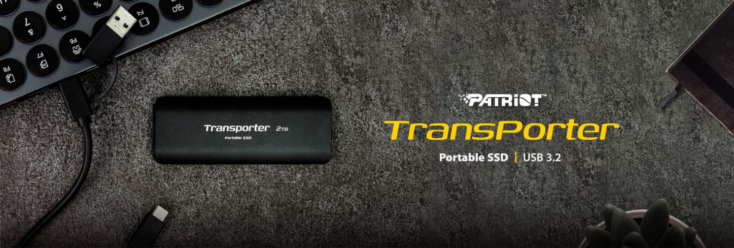 Patriot Memory Announces Transporter Portable SSD - News | Patriot Memory
