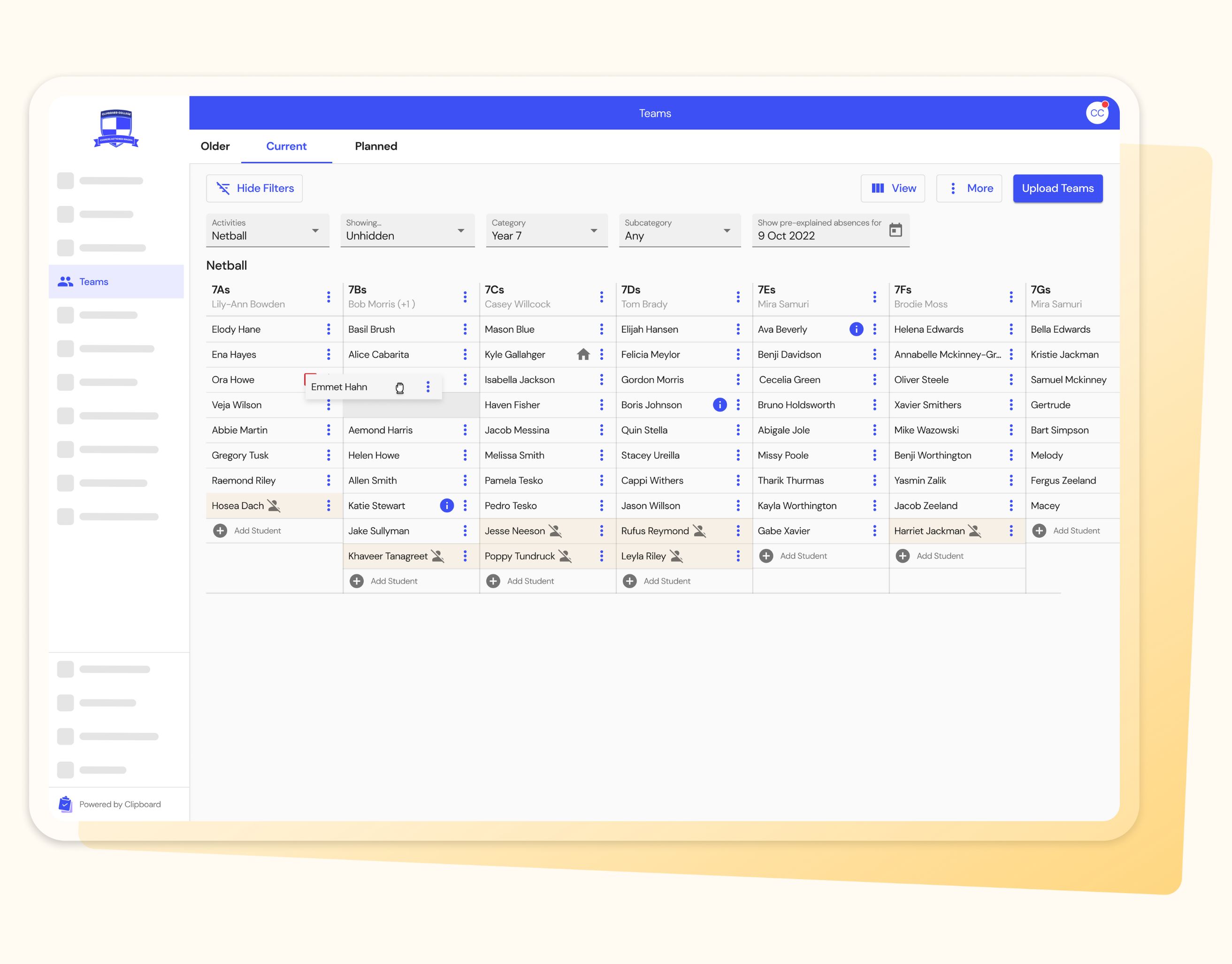 Activity Selection | Clipboard