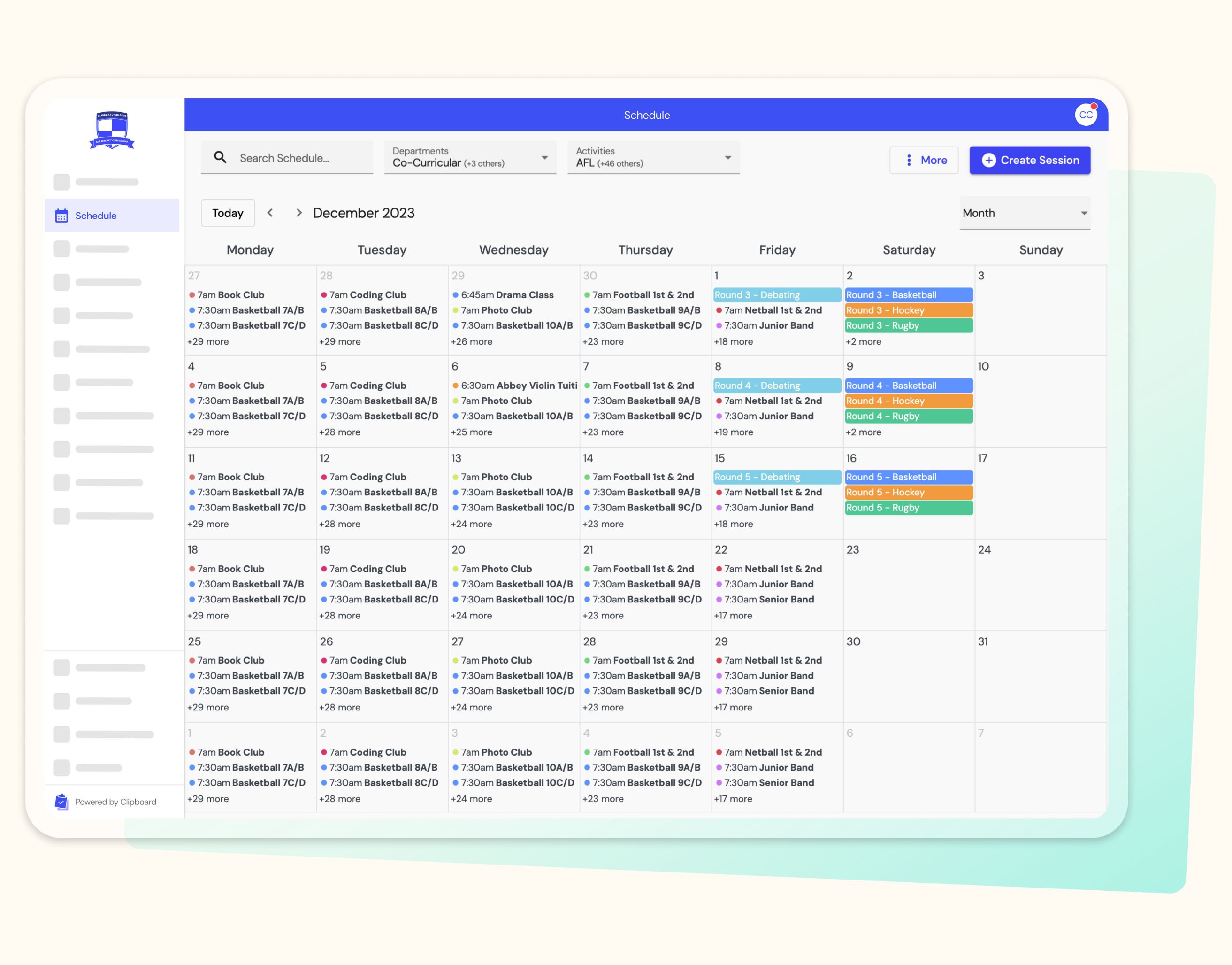 Scheduling | Clipboard