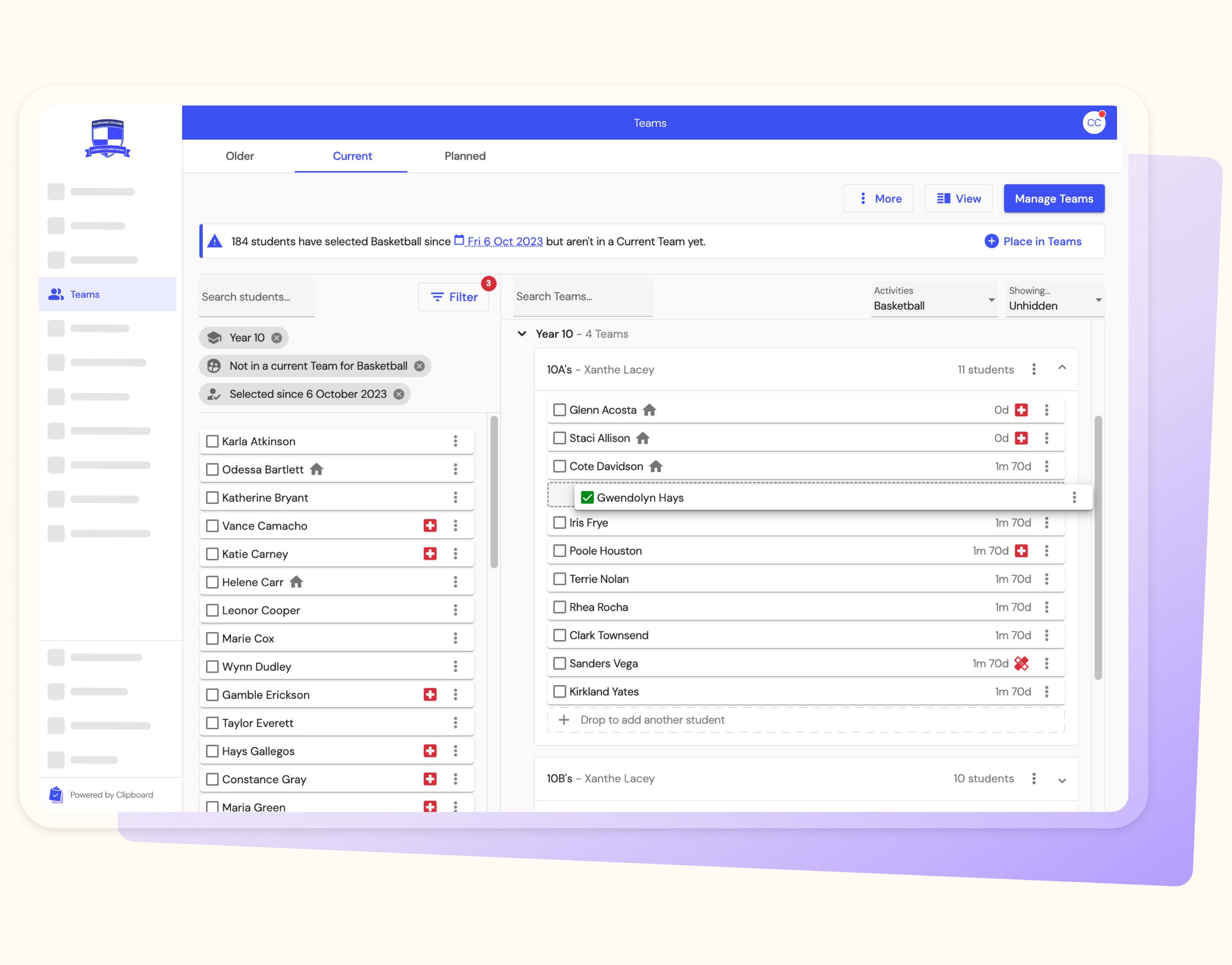 Team & Group Management | Clipboard