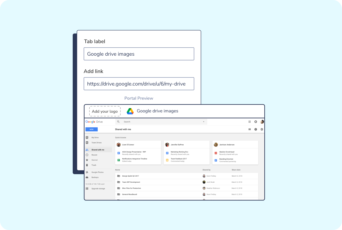 Embeds and Integrations | Seamlessly embed apps within your client portal