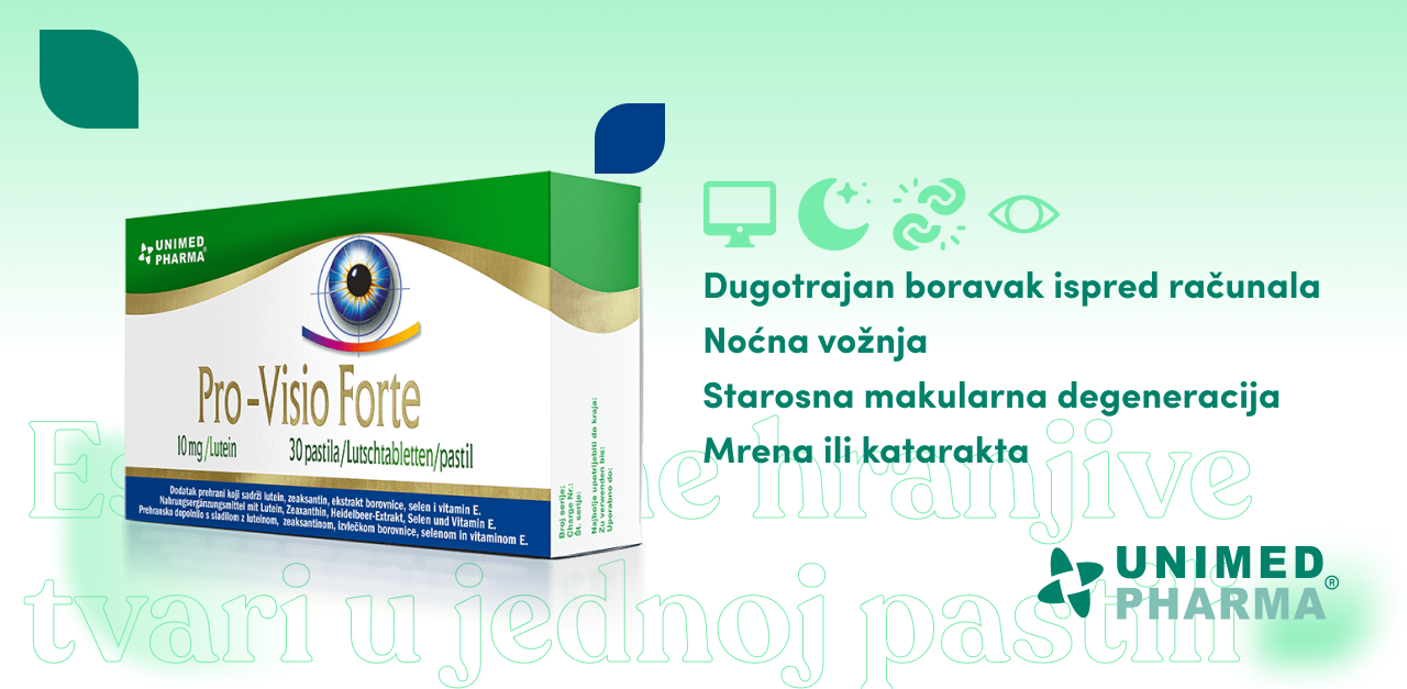 Vitamini za oči Pro-Visio Forte