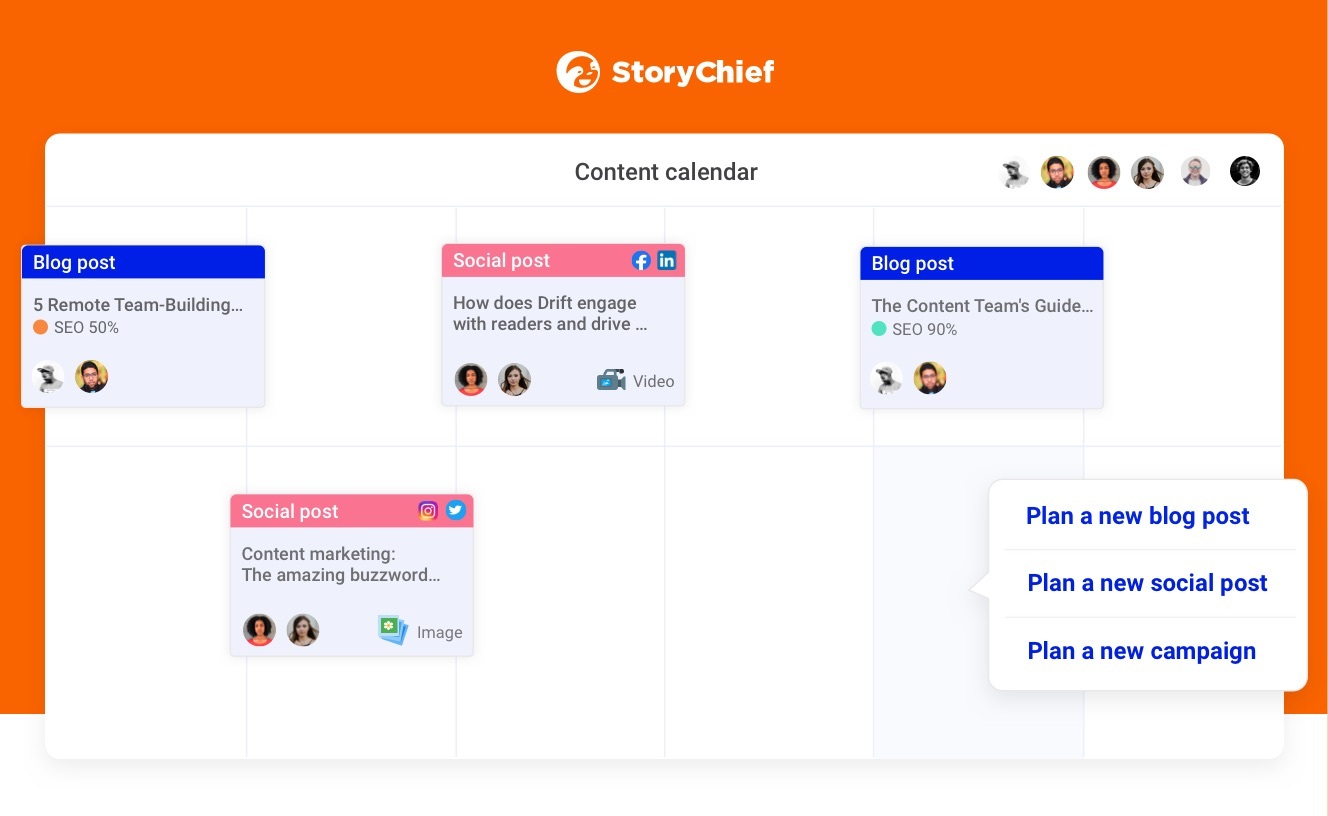 The Content Calendar that puts you in control