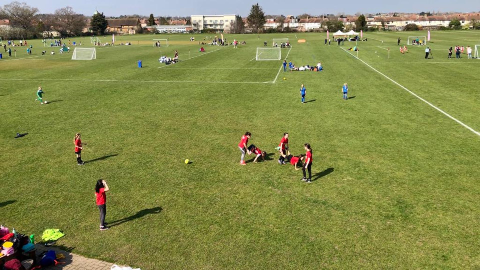 Keep Bealonians FC At Oakfield Playing Fields