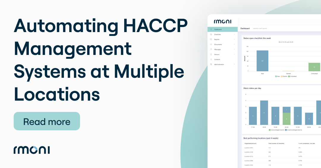Automating HACCP Management Systems at Multiple Locations | Rmoni