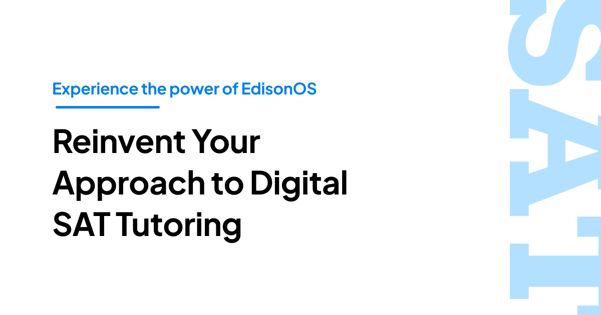 EdisonOS: Digital SAT Mock Test Platform