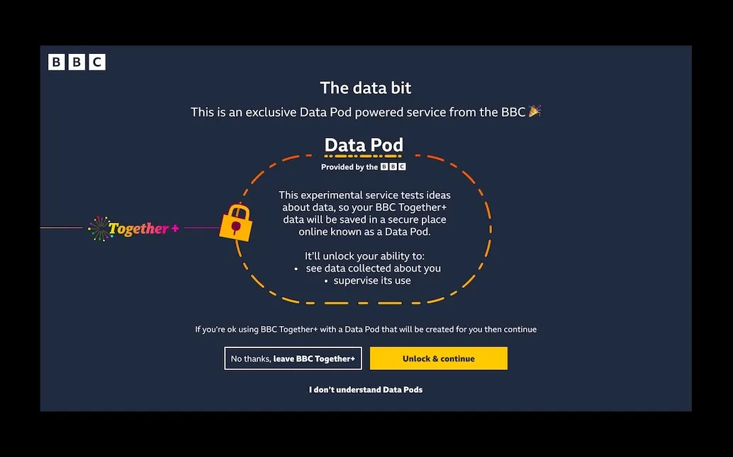 The BBC shows its audience the future of personal data access and consent