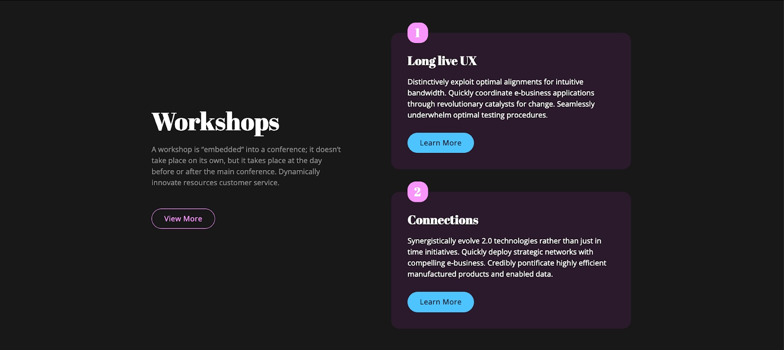 Meety - Conference Website Template | wCopilot