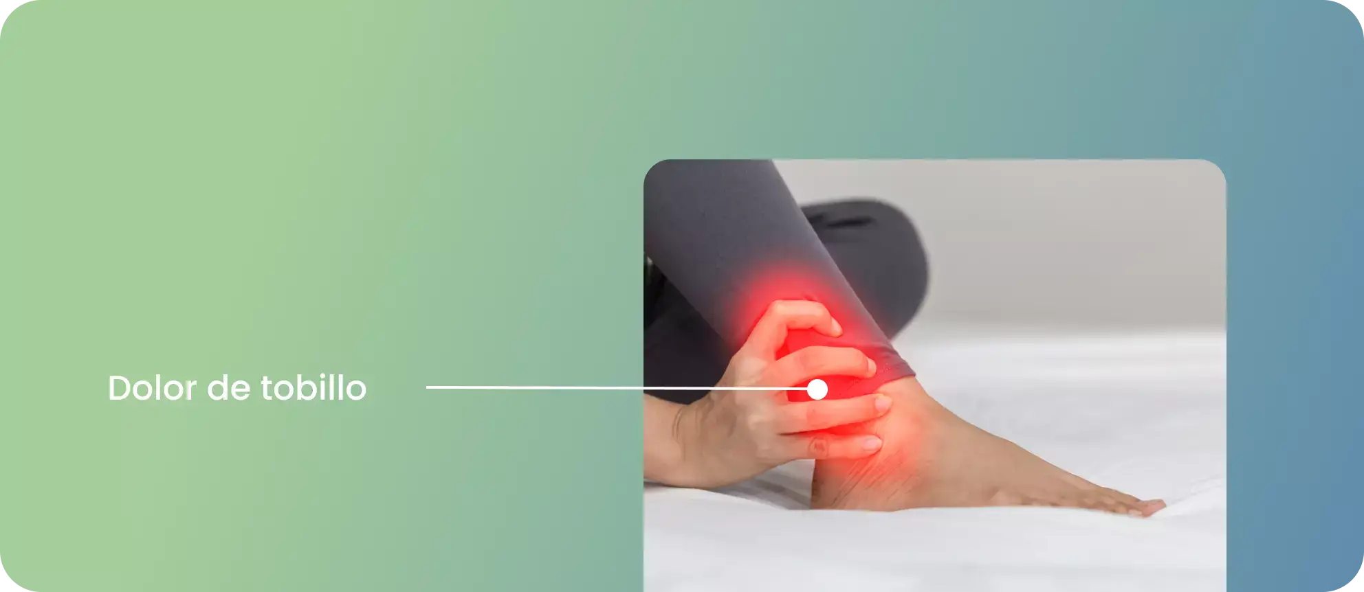 Dolor de tobillo - Fisify