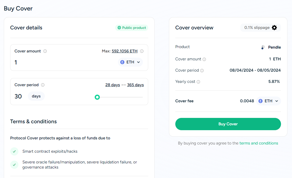 Nexus Mutual | Introducing the New & Improved Buy Cover UI