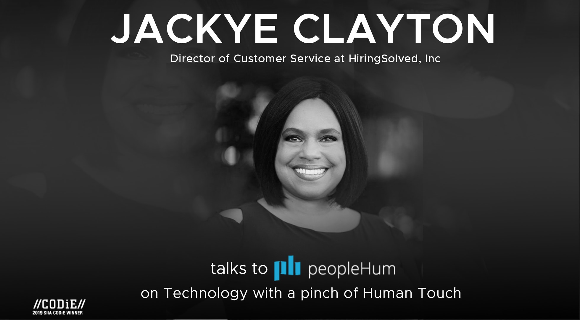 Technology with a pinch of human touch - Jackye Clayton [Interview] | peopleHum