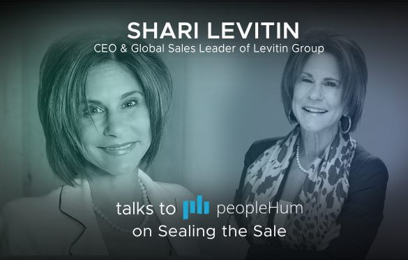 Sealing the sale - Shari Levitin [Interview] | peopleHum