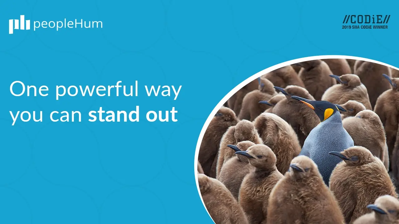 One powerful way you can stand out | peopleHum