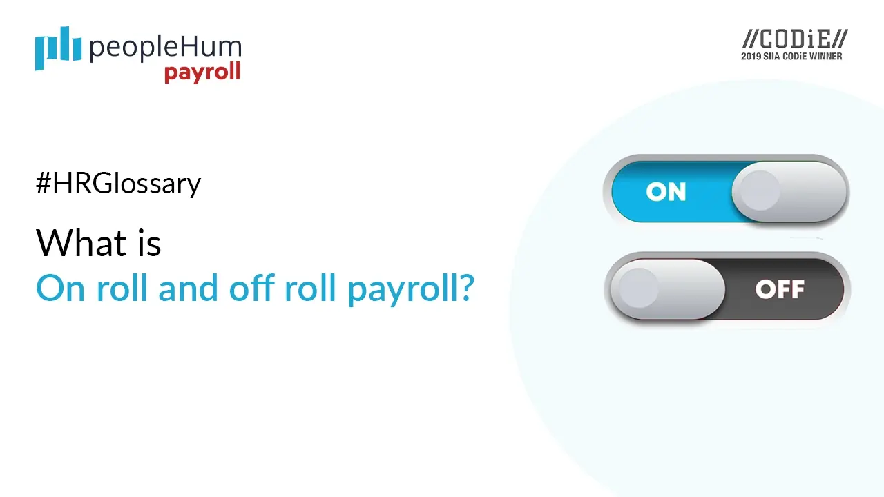 On roll and off roll payroll
