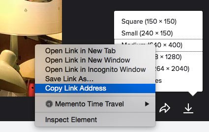 How do I find a photo URL? | Pixsy