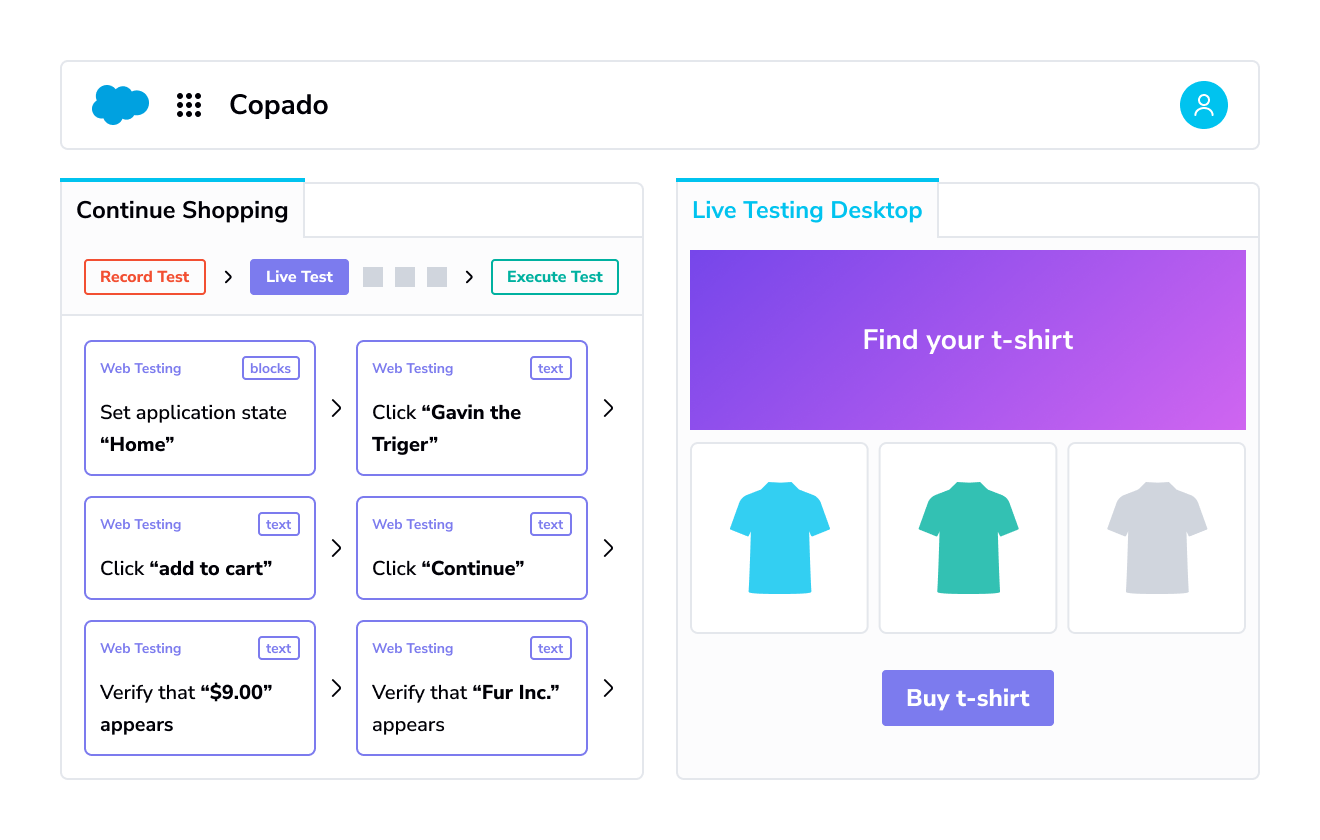 Run AI-Powered Salesforce Testing with Copado