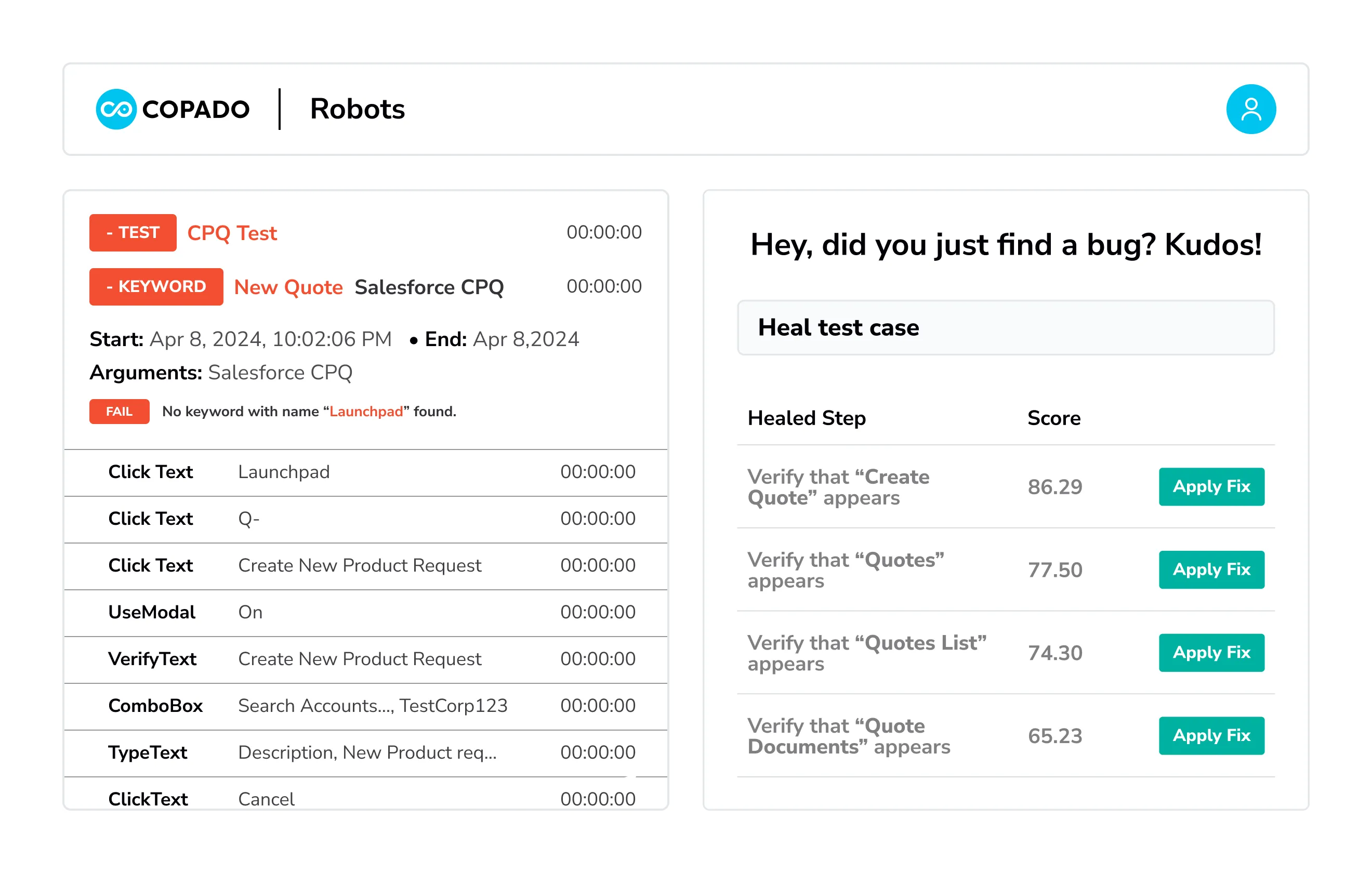 Copado Robotic Testing for All Testing Scenarios