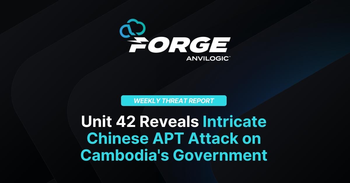 Chinese APT Targets Cambodian Government Entities