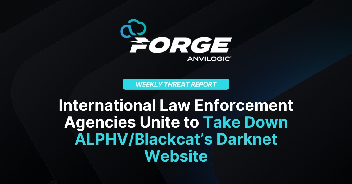 Joint Law Enforcement Seizes ALPHV/Blackcat's Darknet Site