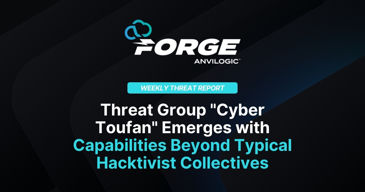 Cyber Toufan: A New Threat Beyond Typical Hacktivism