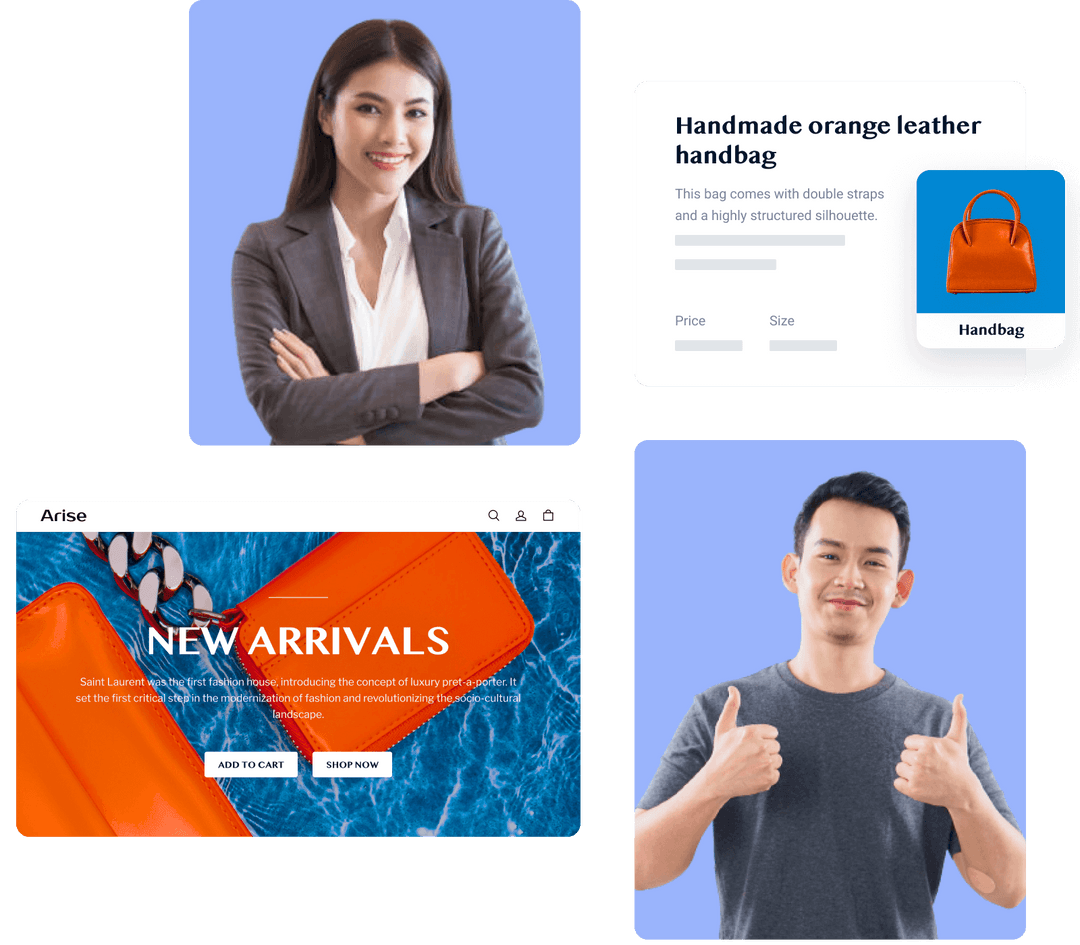 Create a Free Website with a Reliable Website Builder | Shopline