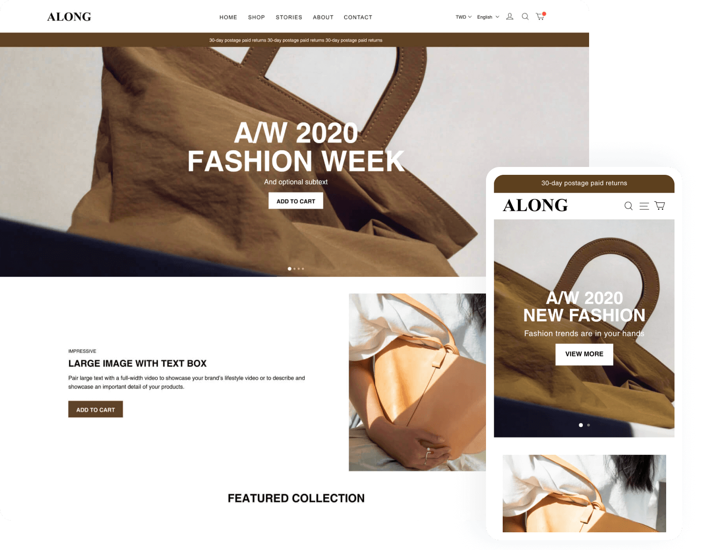 eCommerce Website Design Templates Available | Shopline Singapore