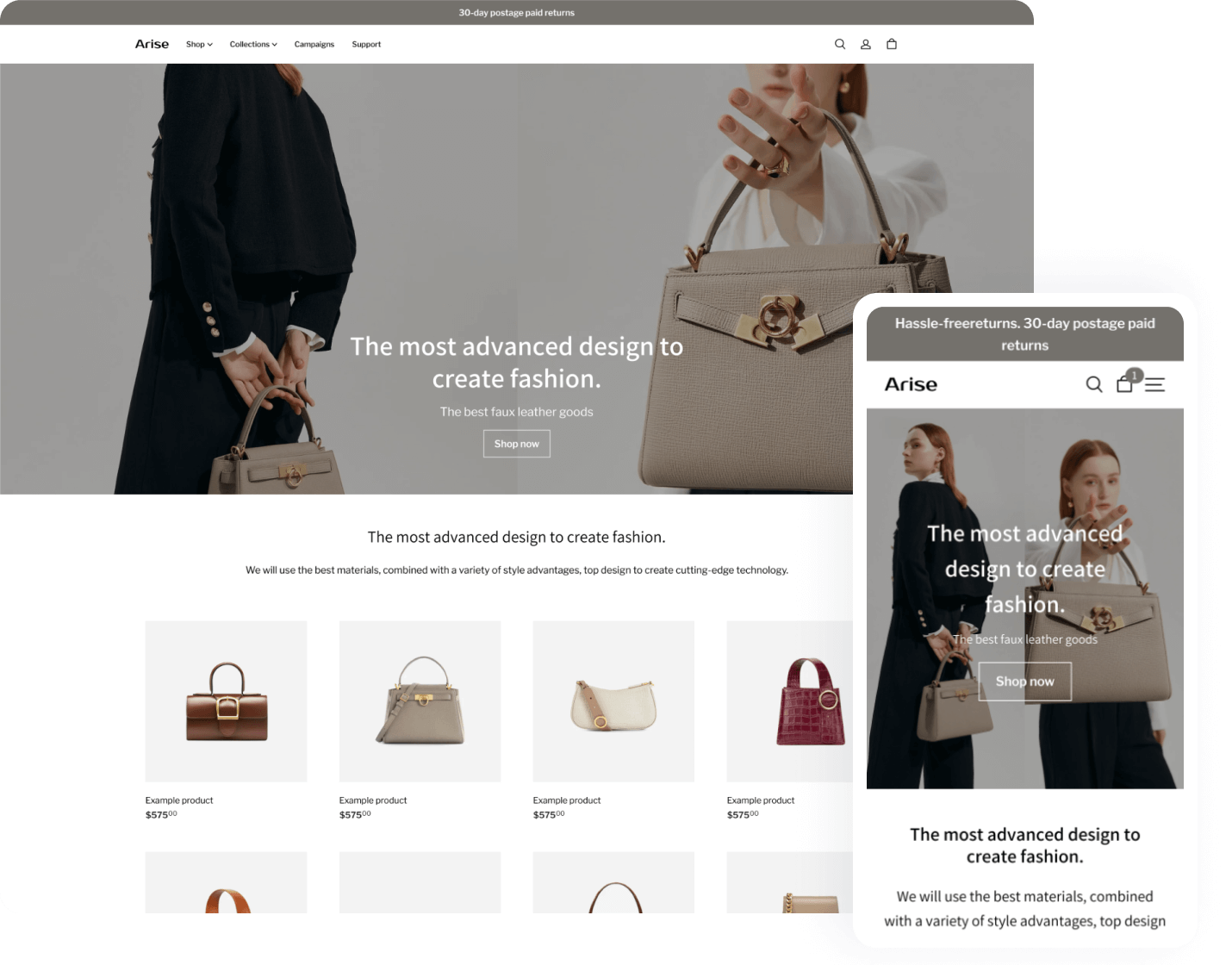 eCommerce Website Design Templates Available | Shopline Singapore